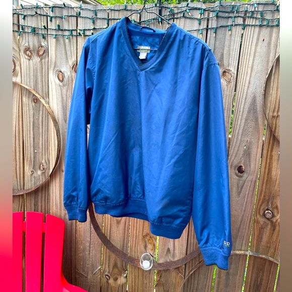 Izod | Jackets & Coats | Blue Izod Wind Breaker | Poshmark